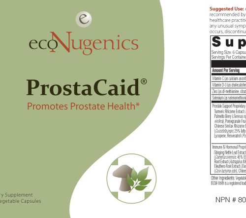 ecoNugenics ProstaCaid – PULSE NUTRITIONAL 120 capsules $95.00 – Pulse ...